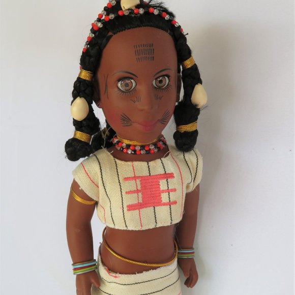 International Tribal Doll Inc. | Toys | Vintage 986 West African ...